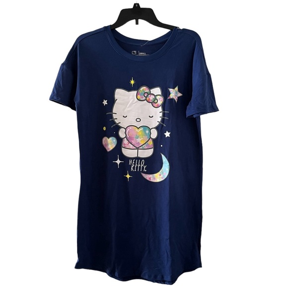 Sanrio | Intimates & Sleepwear | Sanrio Hello Kitty Starry Night Blue ...